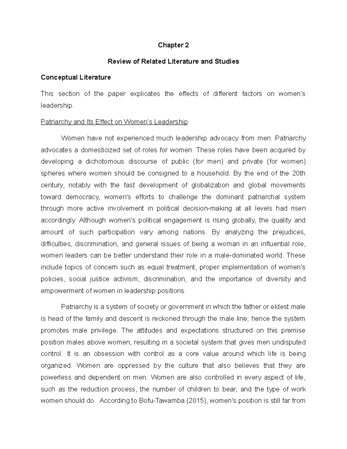 Chapter 2 - Chapter 2 Review of Related Literature and Studies ...