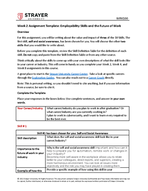 WRK100 Week 8 Development Plan - Week 8 Assignment Template ...