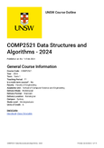 COMP2521 - UNSW Sydney - Data Structure & Algorithms - Studocu