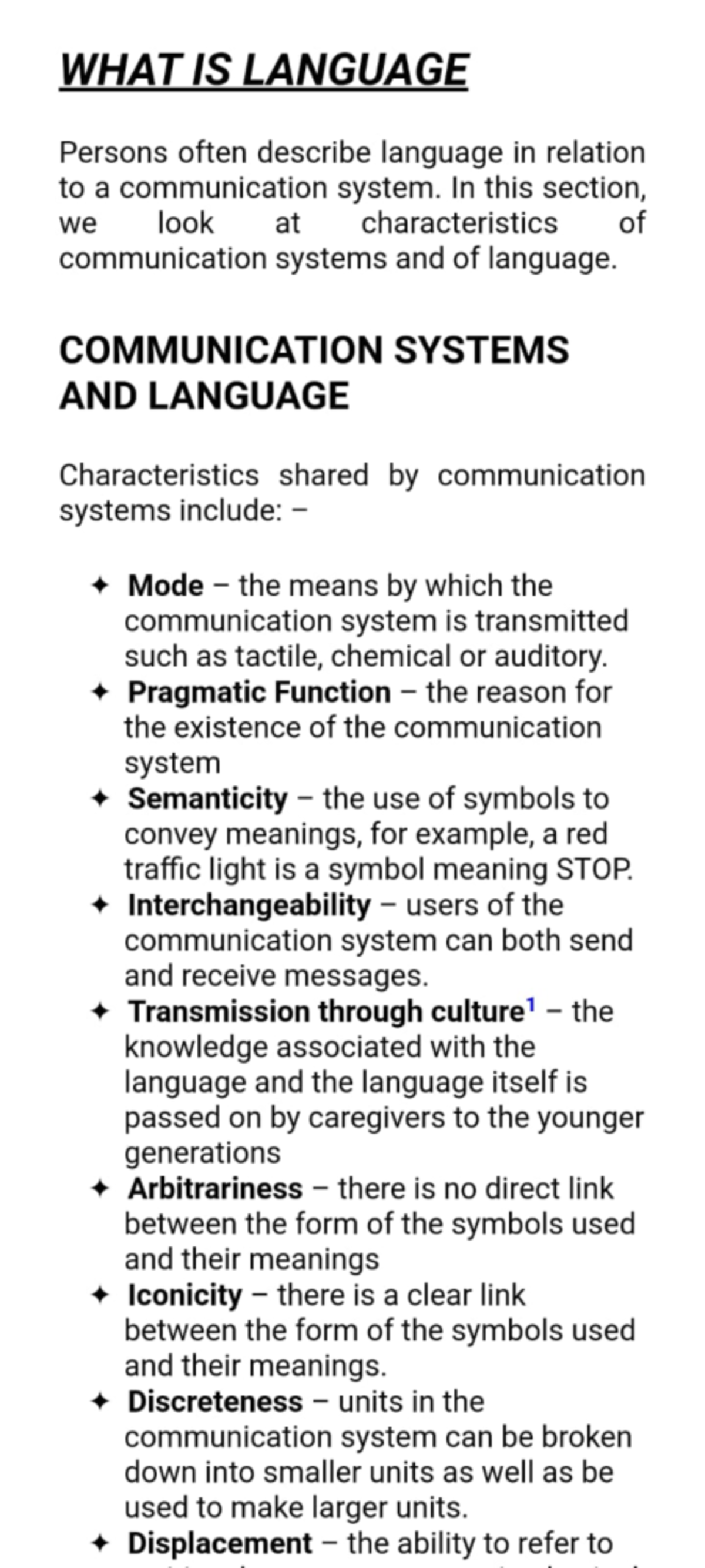 Jamaican Sign Language Study Notes - Studocu