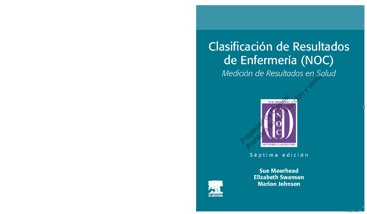 Clasificación de Resultados de Enfermería (NOC) - Séptima Edición 2024 ...