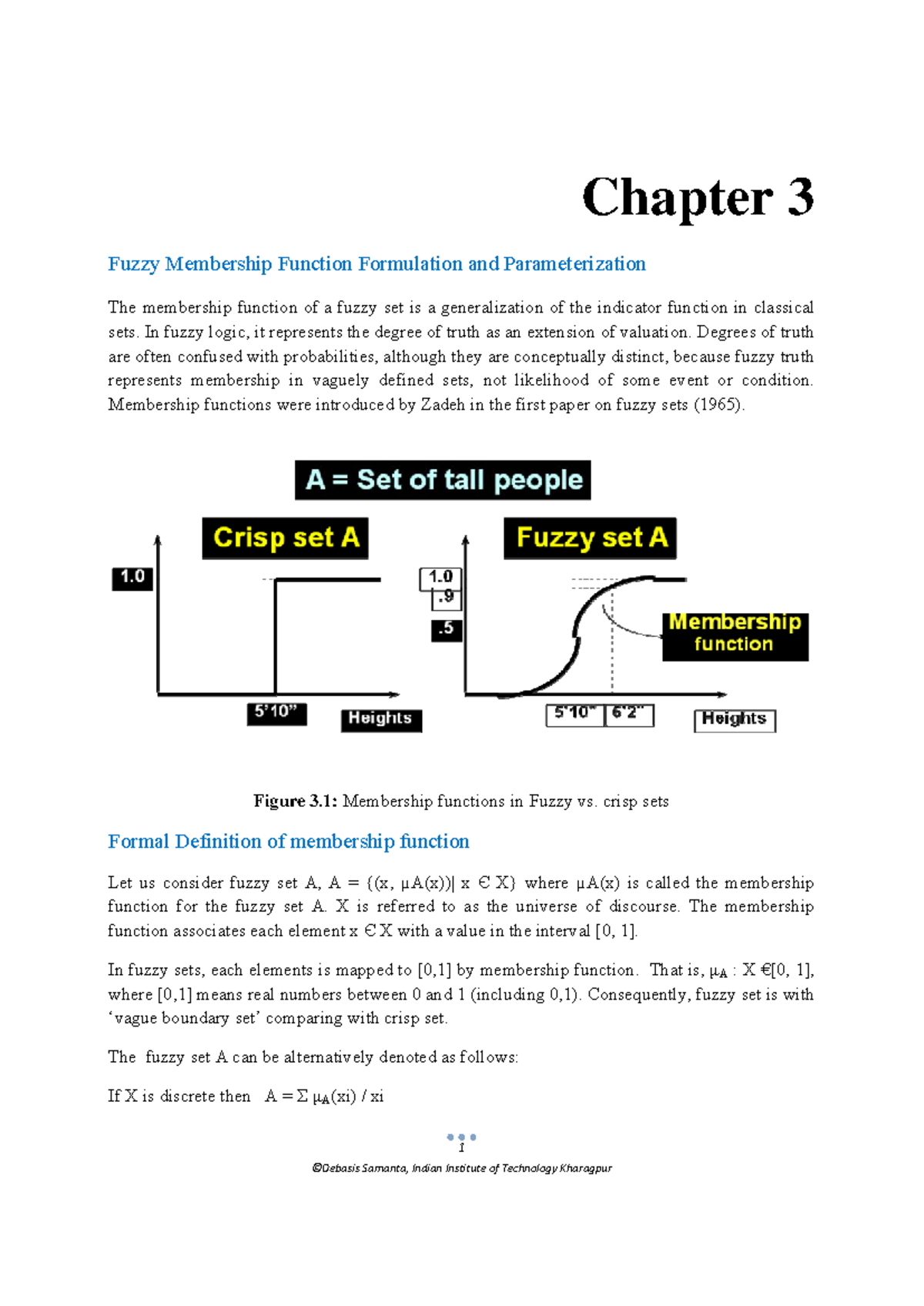 Chapter 3: Understanding Fuzzy Membership Functions in Depth - Studocu