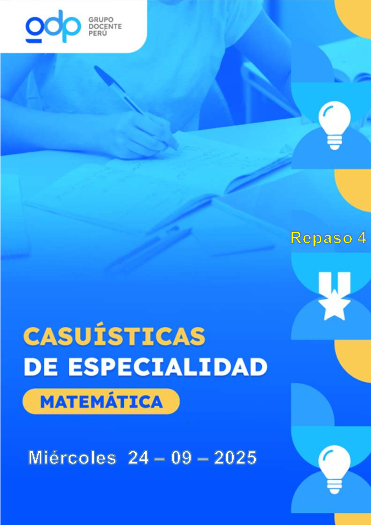 CAPACITACIÓN PARA NOMBRAMIENTO Y ASCENSO CPM 2025: MATEMÁTICA CASUÍSTICA - Studocu