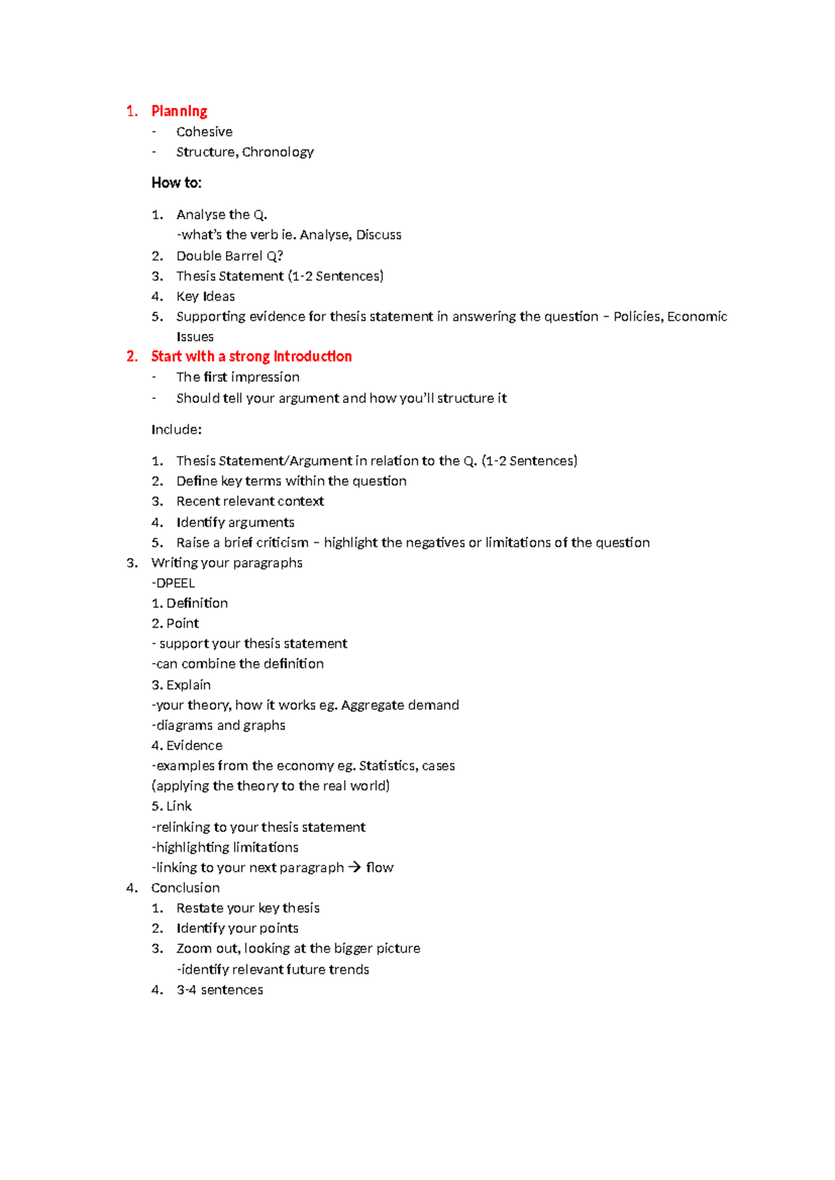 Practice Essay 1: Economic Issues & Labour Market Trends (Eco AT2 ...