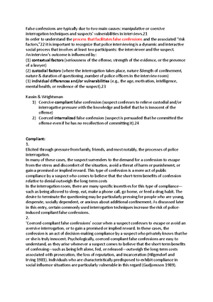 The Peace Model - The PEACE Model The PEACE model of interviewing is ...