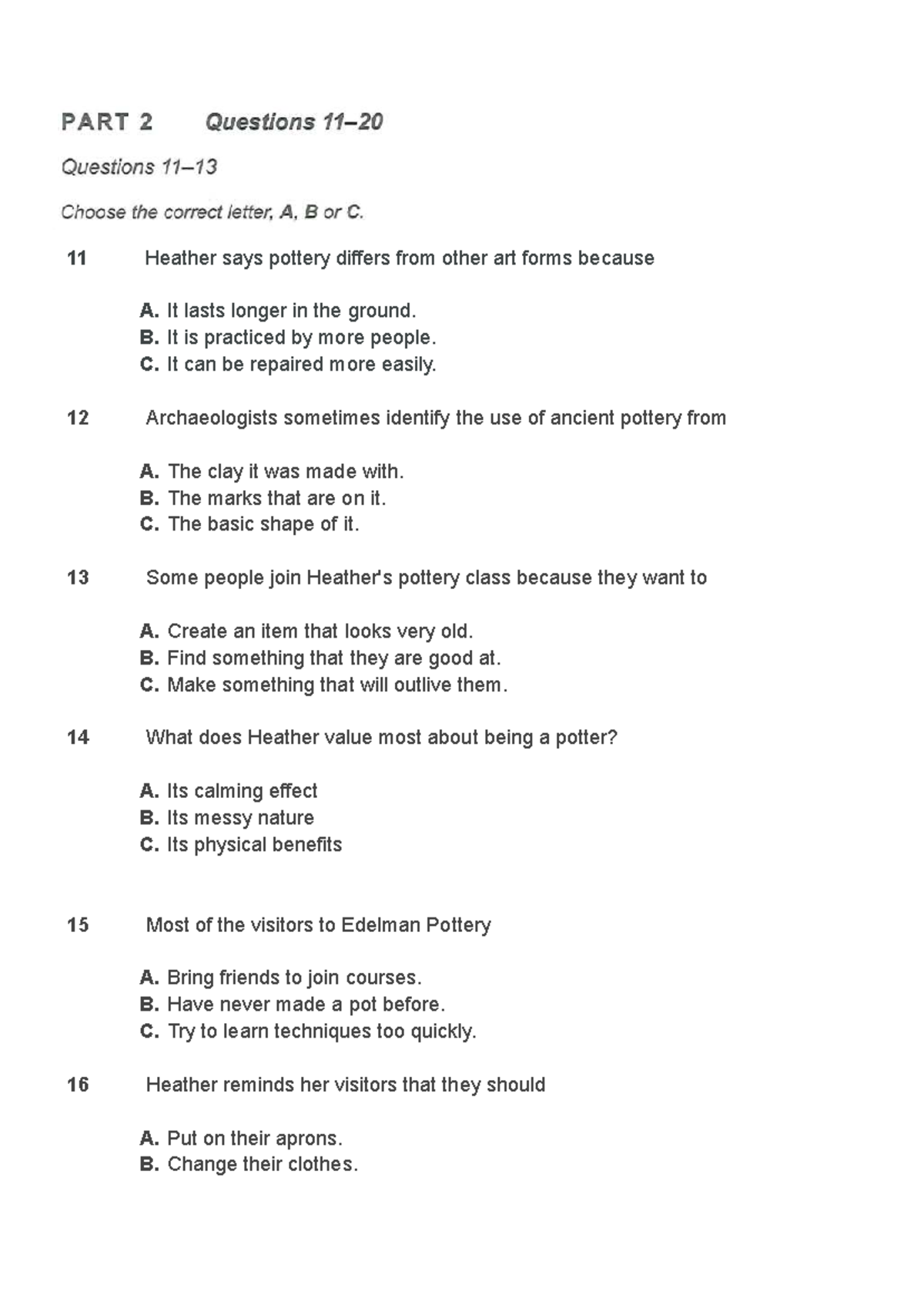 CAM 20 Part 2 - IELTS Writing Task 2 Insights and Analysis - Studocu