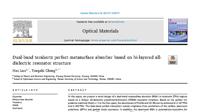 10.1016@j.optmat - research paper - Contents lists available at ...
