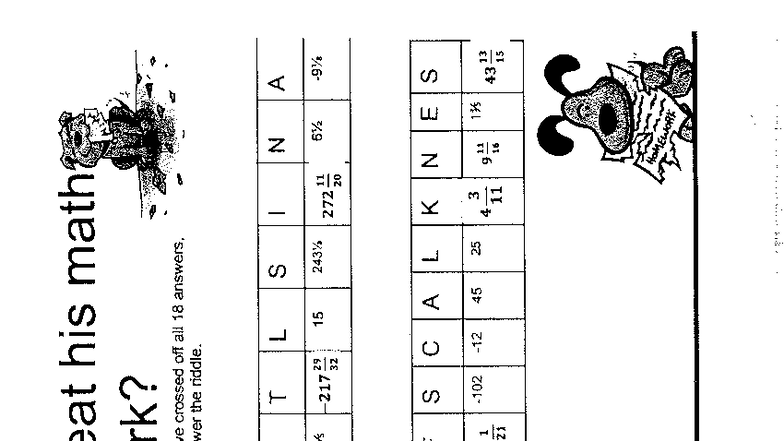 2.4 Activity Cards - Math Riddles and Problem Solving - Studocu