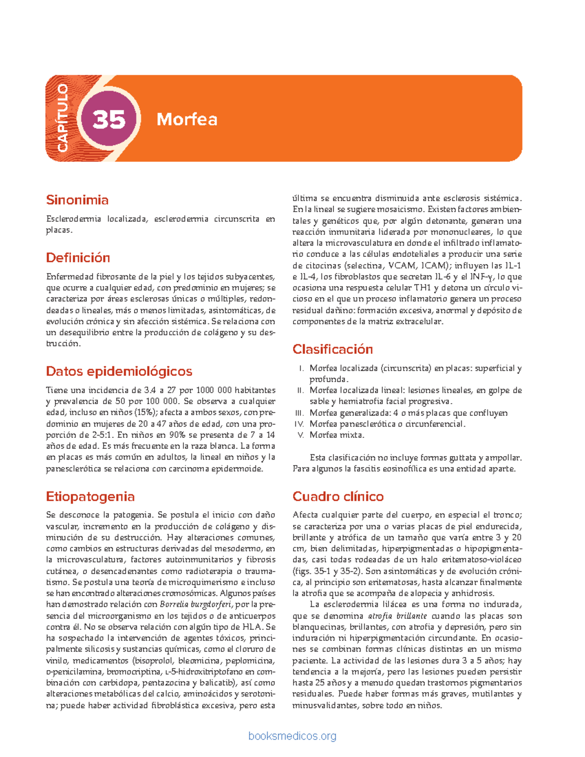 Morfea Y Esclerodermia - Sinonimia Esclerodermia localizada ...