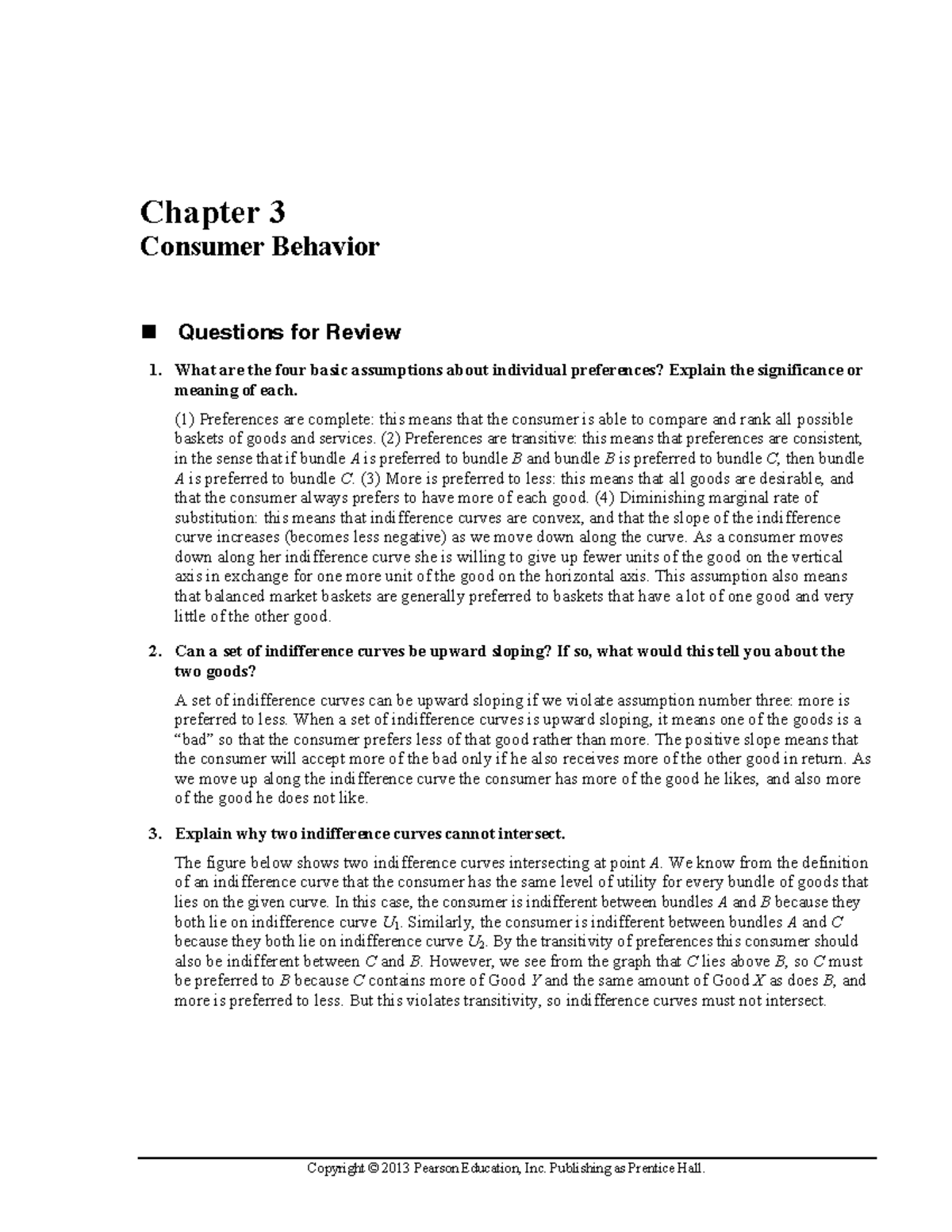 Ch03 - Consumer Behavior Solutions and Review Questions - Studocu