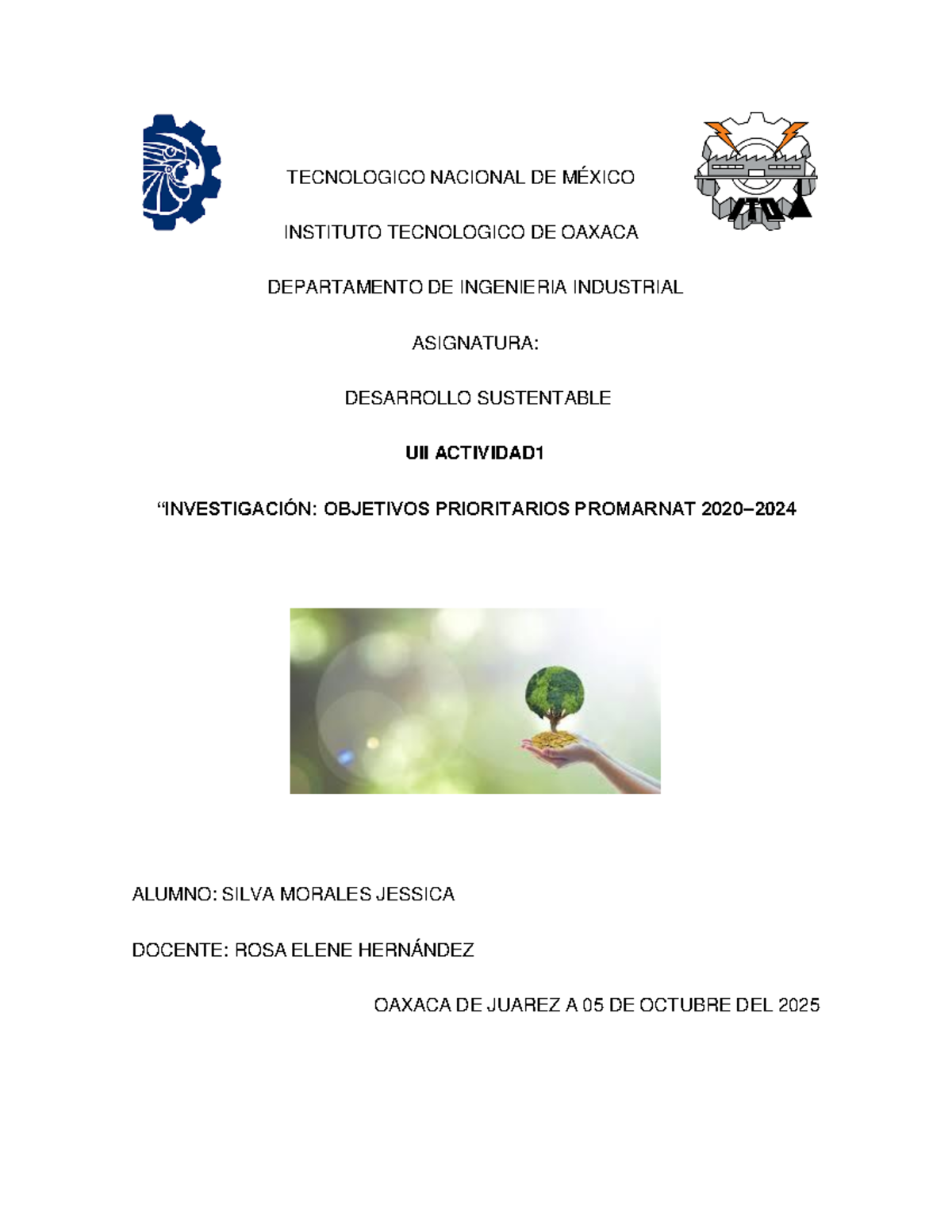 UII Actividad 1: Objetivos Prioritarios del COBIOCOM - Silva Morales ...