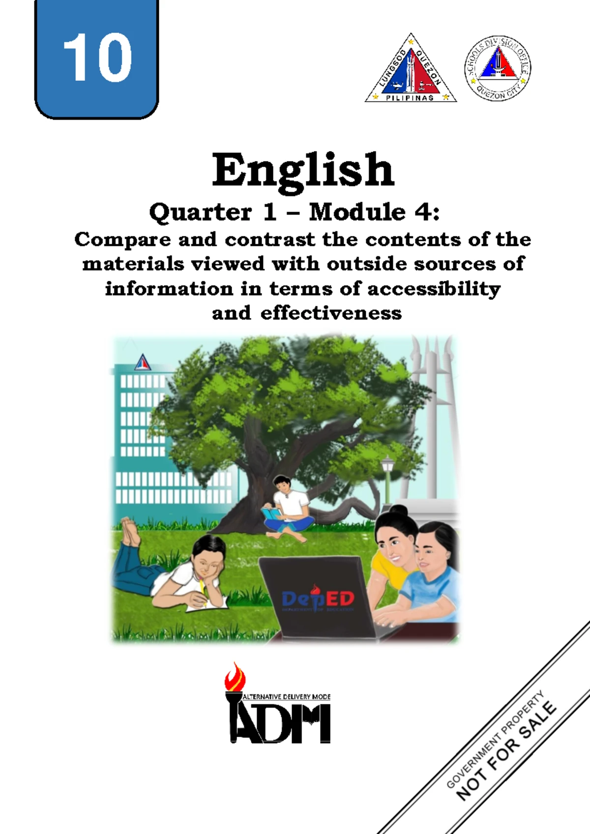 Analysis AND Interpretation 3RD Quarter - Department of Education ...