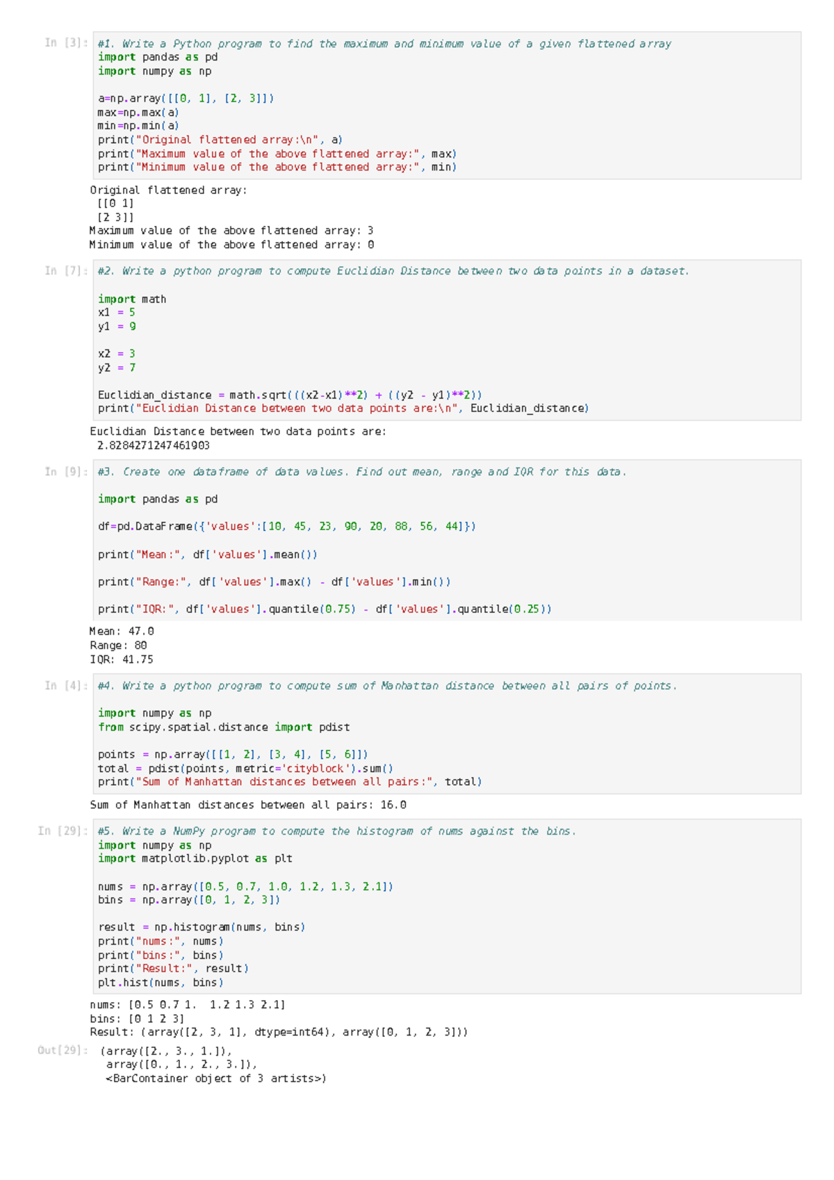 Assignment - 2(Set A) - FDS Practical Solutions in Python - Studocu
