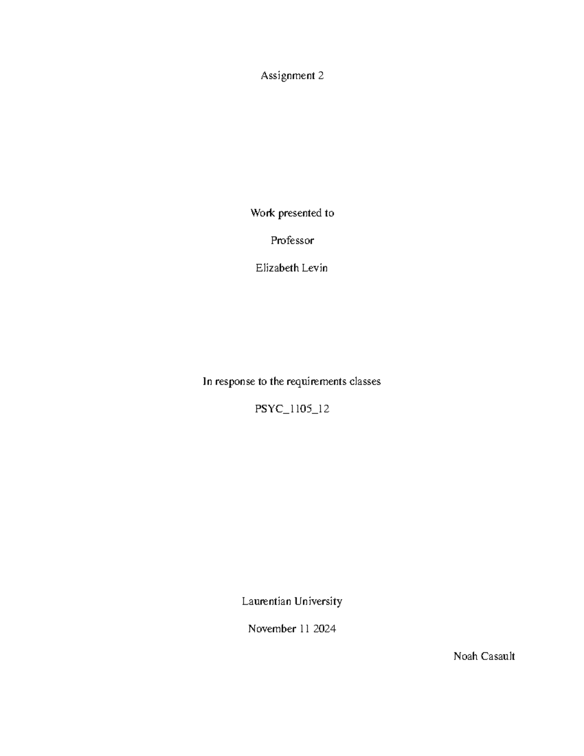 PSYC_1105_12 Lab report 1: Investigating the serial position effect ...