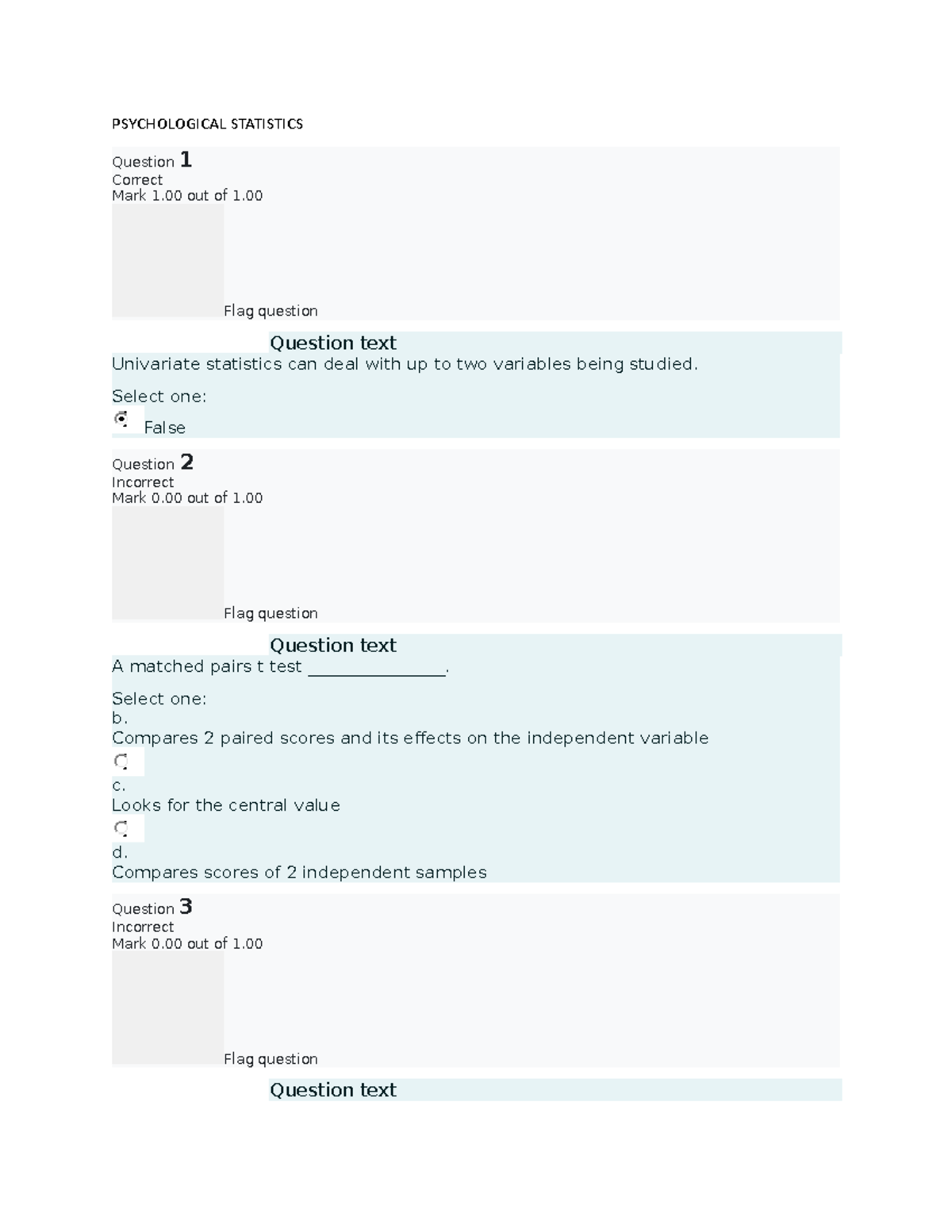 Psych Stats - Final Exam Review Questions 2213 - Studocu