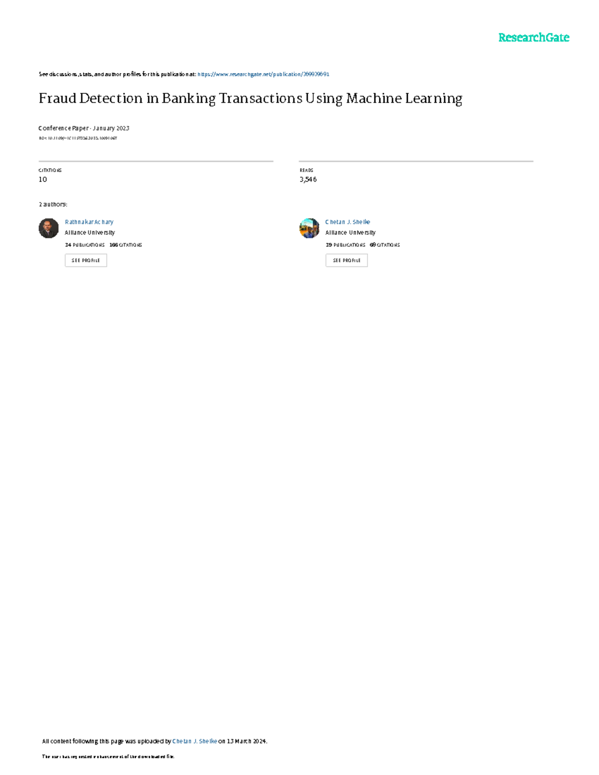 Fraud Detection in Banking Transactions Using Machine Learning - See ...