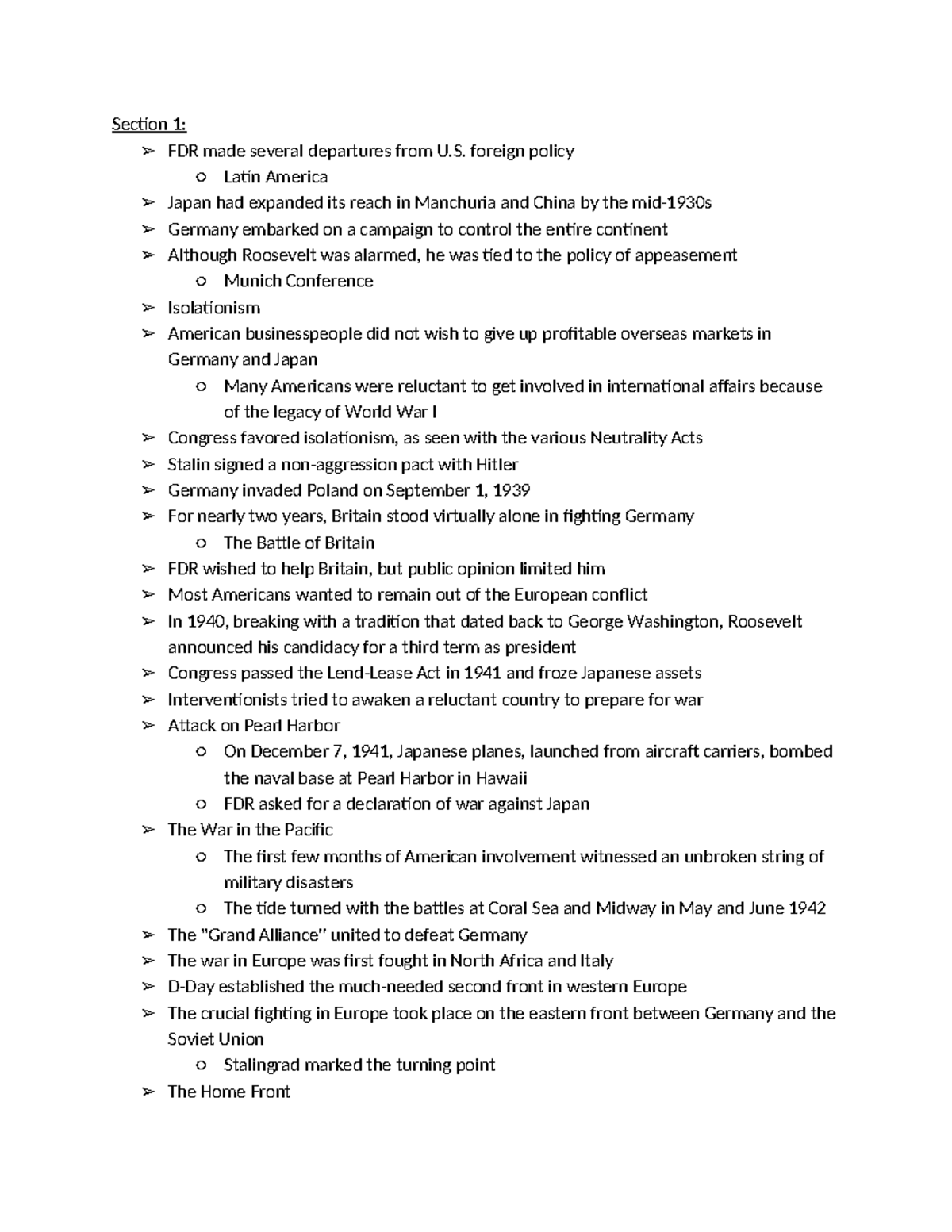 Give Me Liberty: Chapter 22 Key Points & Analysis - Studocu