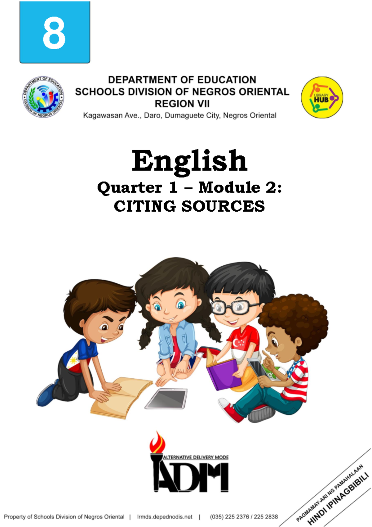 G8SLM2-Q1English-Final for student - 8 English Quarter 1 – Module 2 ...