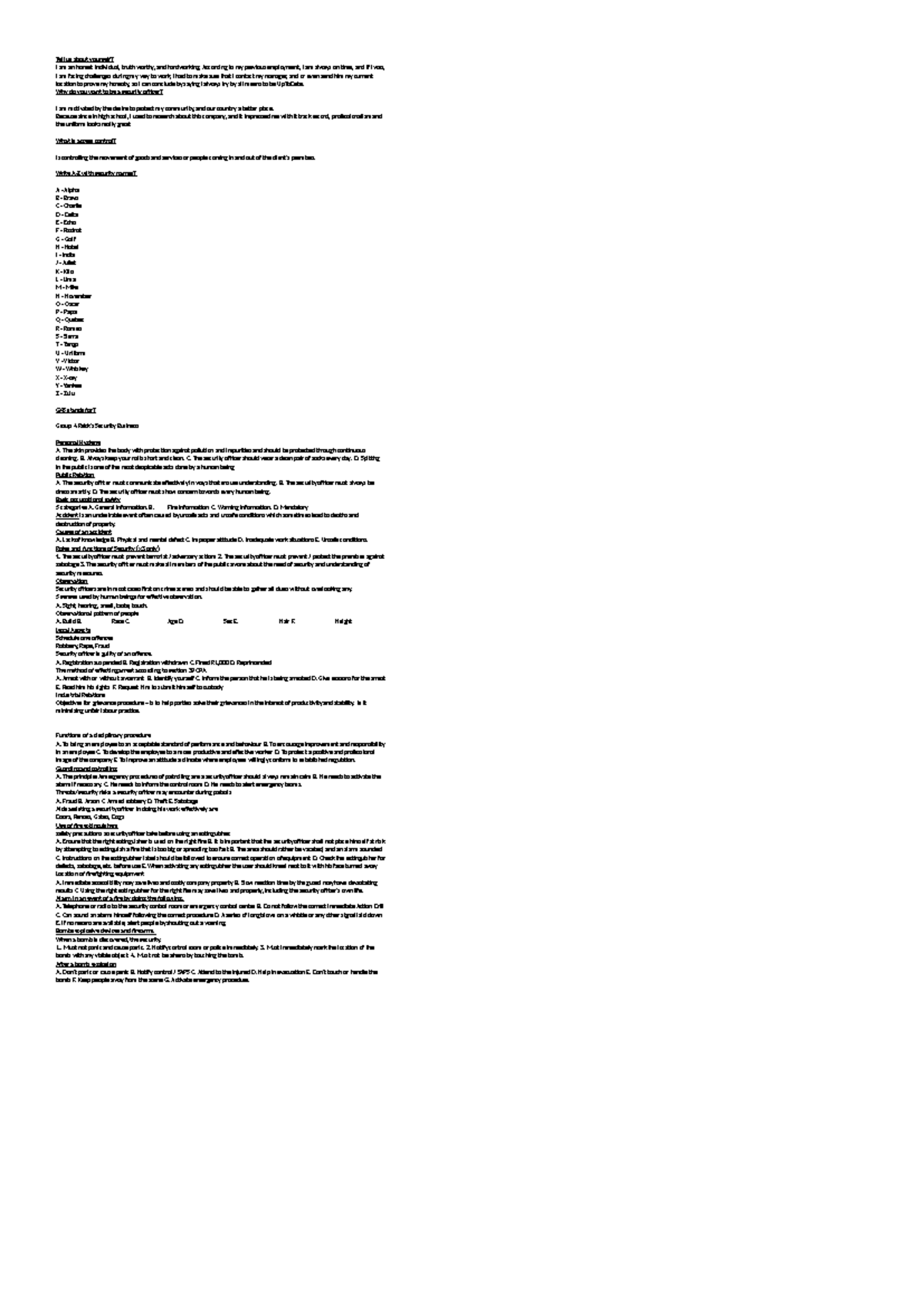 G4S Security Officer Interview Prep: Essential Questions & Guidelines ...