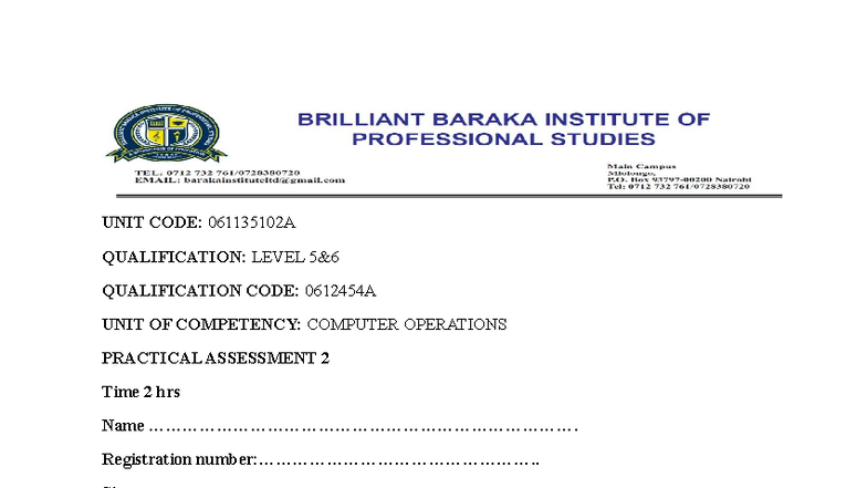 061135102A Computer Operations Practical Assessment 2: Celebration Card ...