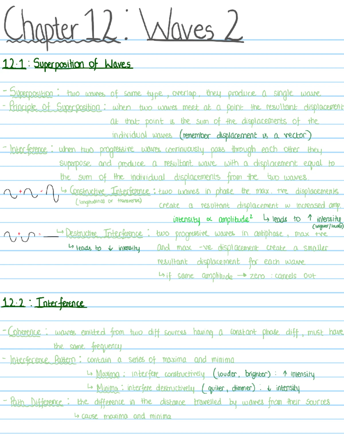 Year 9 Physics Revision List for 2024 - End of Year Assessment - Studocu