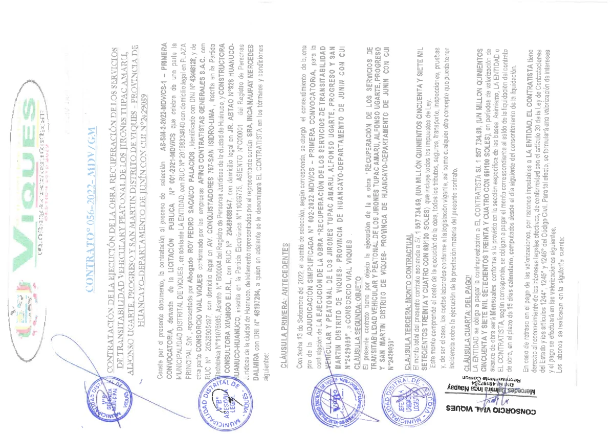 2. Prestacion DE Adicional Y Deductivo DE OBRA N°02 - INFORME TÉCNICO N° -2022-GRJ/GRI/SGSLO A ...