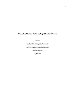 Module 3 - Simulation Checkpoint - ECO 202 Simulation Checkpoint Assignment Economic Summary ...