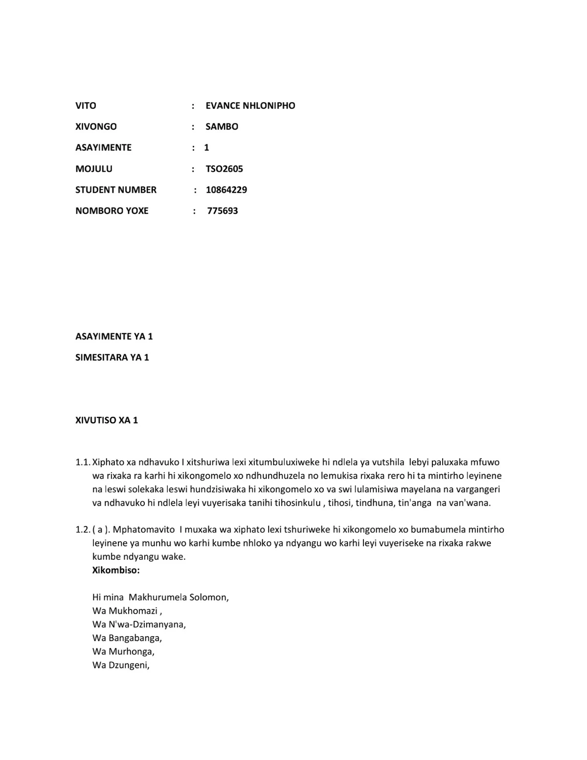 LIFE Skills (PSW) Grade 4 Formal Task Assessment Term 2 - Studocu