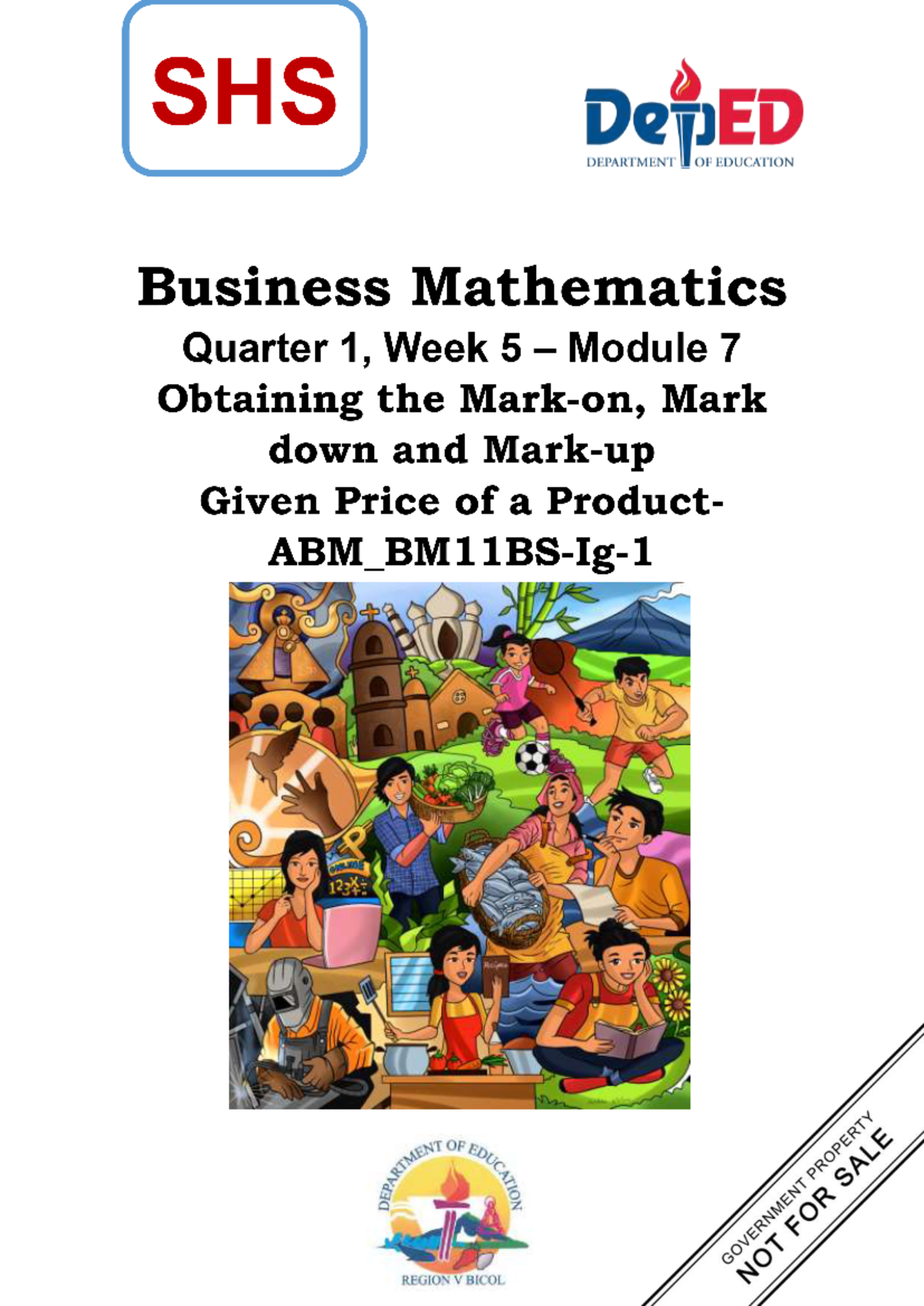 Business Math Module 7: Markdown & Selling Price Calculations - Studocu