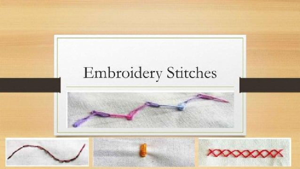 Embroidery stitches - Back the most often used to outline a design ...