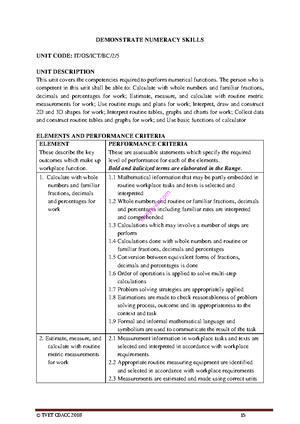 Curriculum ICT Technician Level 6 - TVET CURRICULUM DEVELOPMENT ...