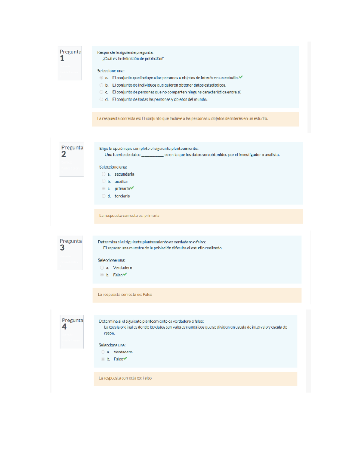 Fundamentals of Statistics: Quiz on Data Definitions and Types - Studocu