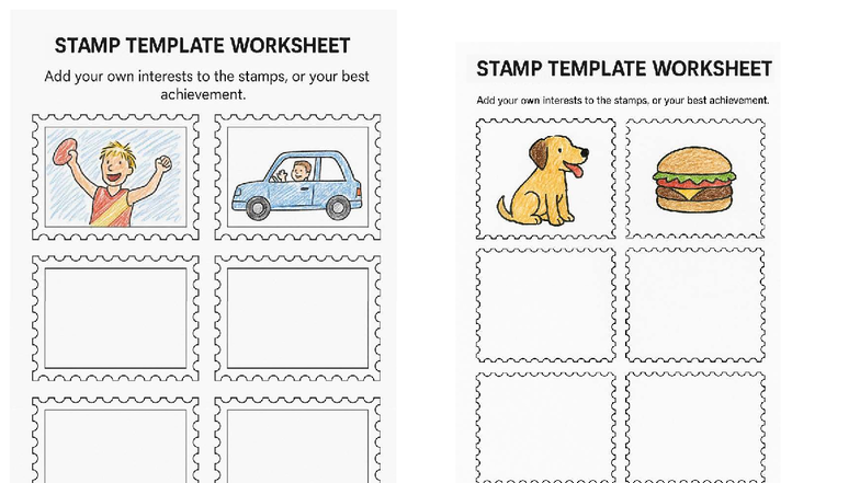 Stamp Worksheet - V2 - sadasdsadasdasd - STAMP TEMPLATE WORKSHEET Add ...