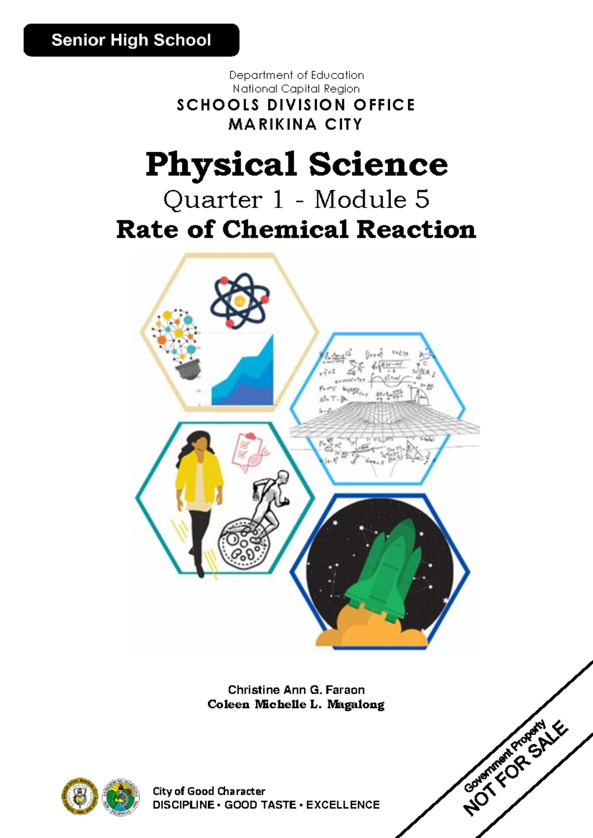 SHS Physical Science 1 Q1 M5 Chemical Reaction Rates & Factors - Studocu