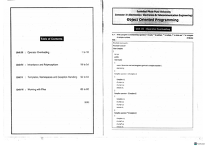 Electronics and Telecommunication Engeenering - BE E&TC - SPPU - Studocu