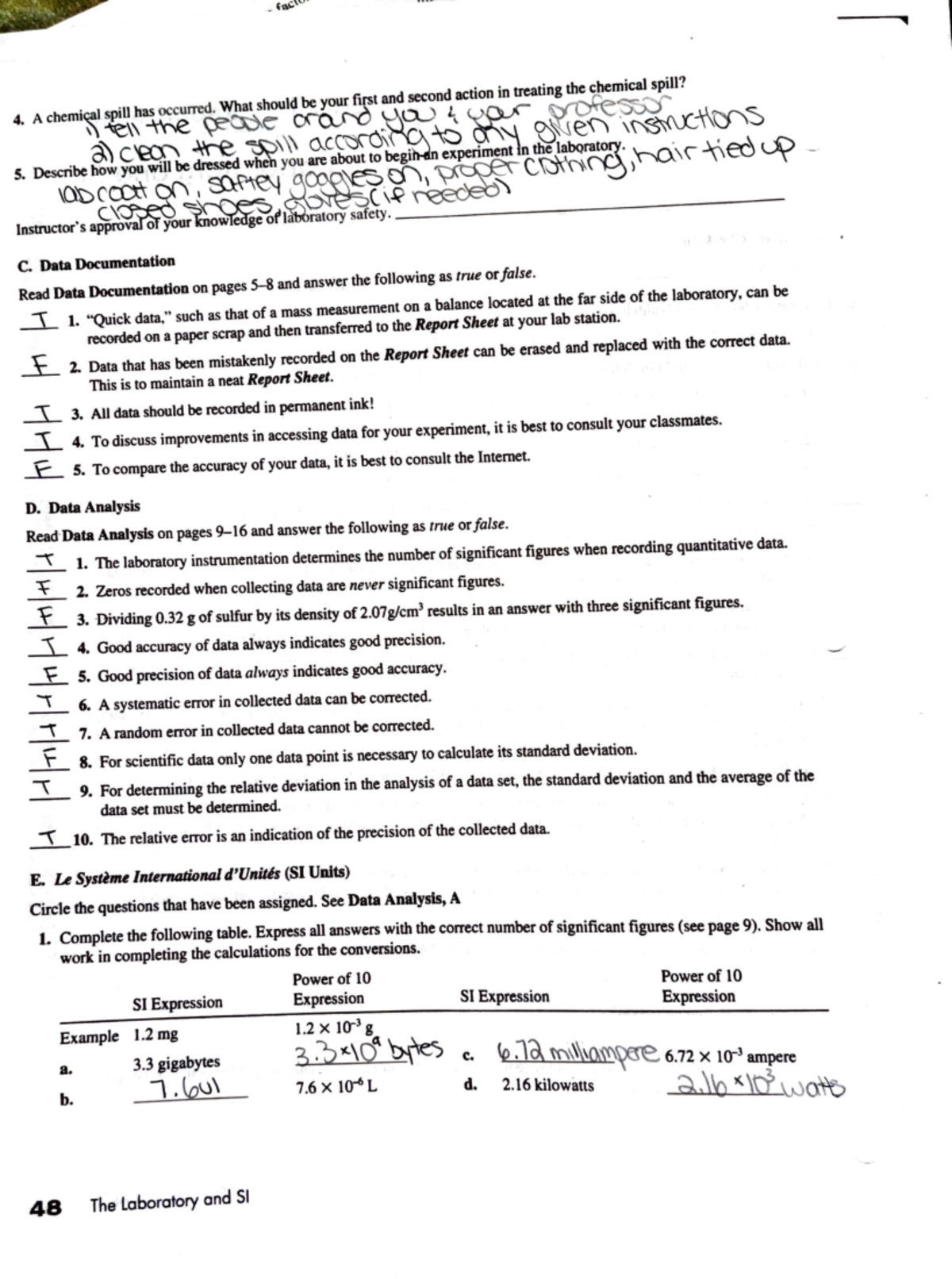 Dry Lab 1 - Chemistry Calculations and Data Analysis Documentation ...
