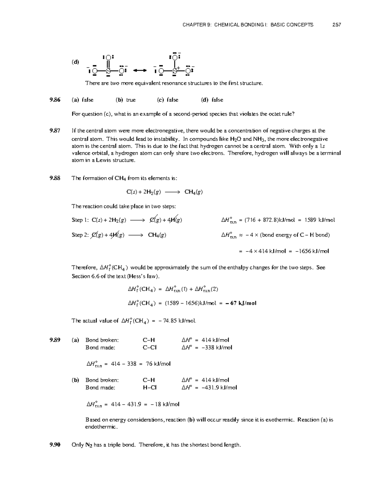 CHAPTER 9: CHEMICAL BONDING I - BASIC CONCEPTS (CHEM 101) - Studocu