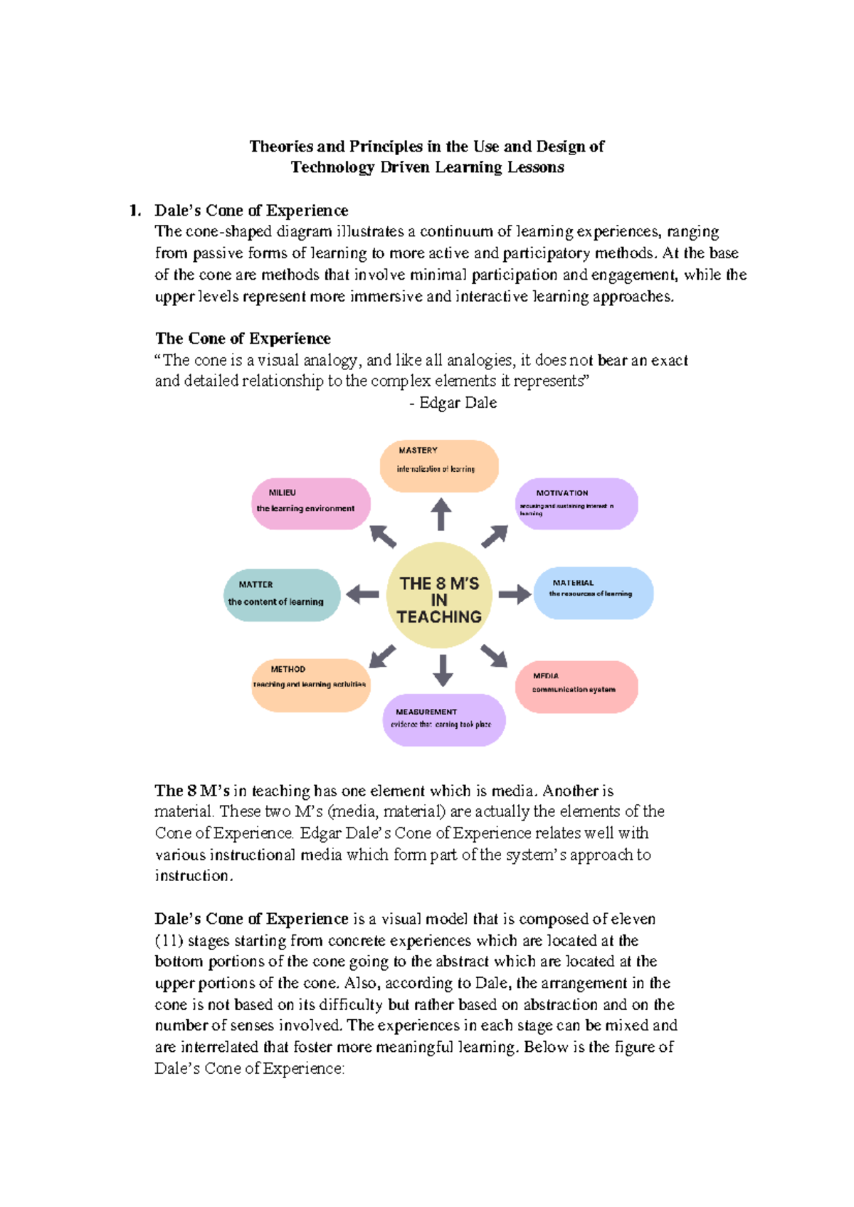 649276131 Theories and Principles of Tech-Driven Learning Design - Studocu