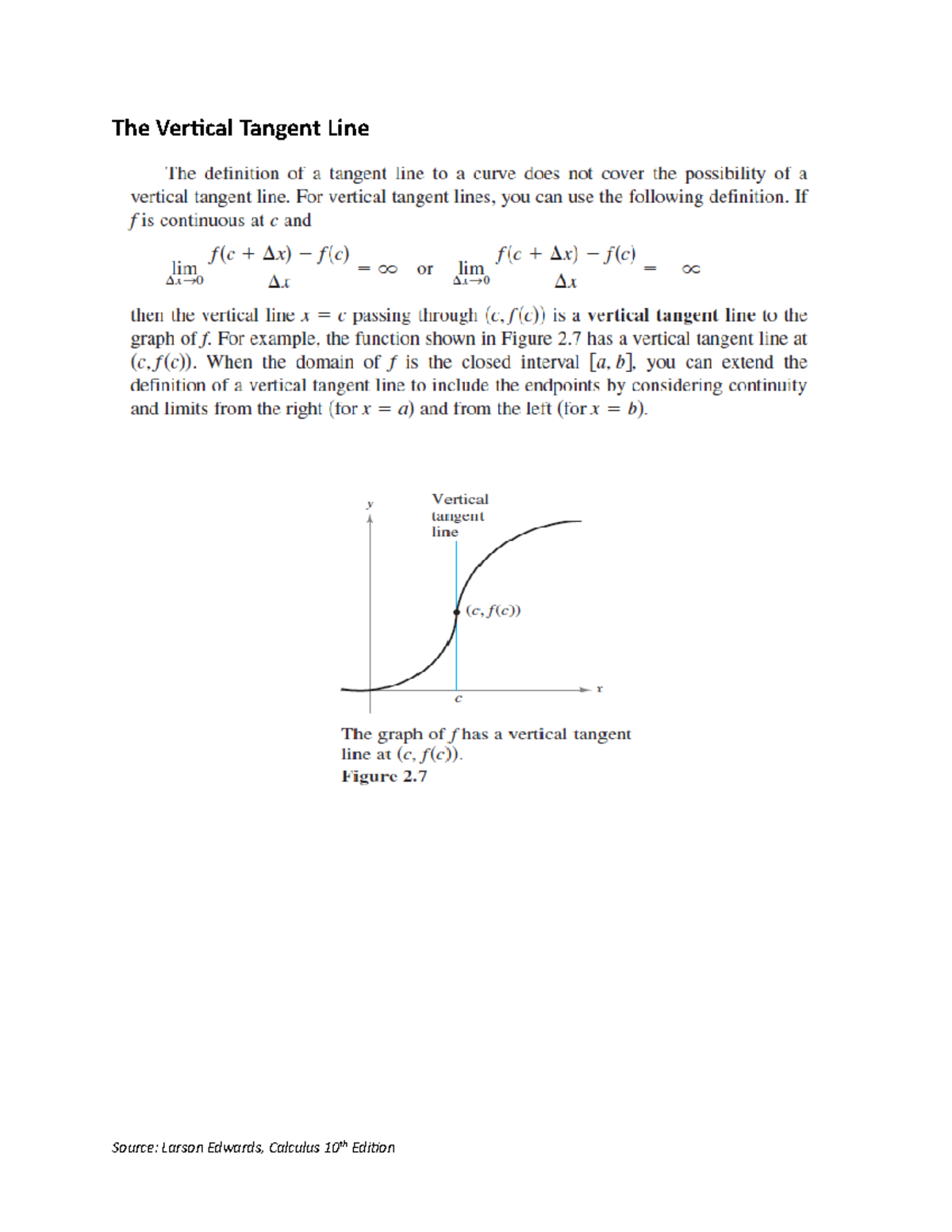 Derivative of a Function and Basic Differentiation Rules - Bachelor of ...