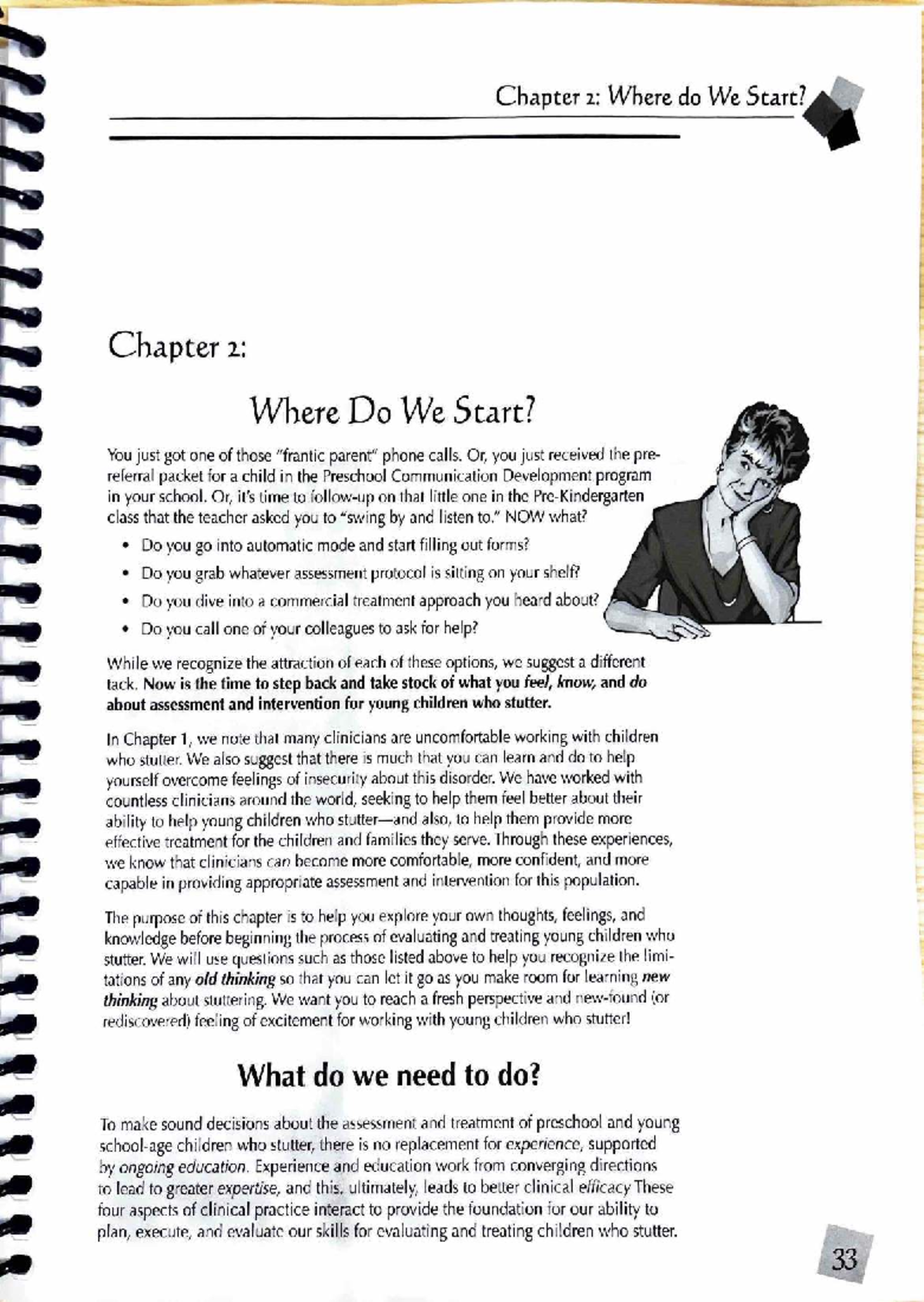 Chapter 2: Where Do We Start? - Early Childhood Stuttering Therapy ...
