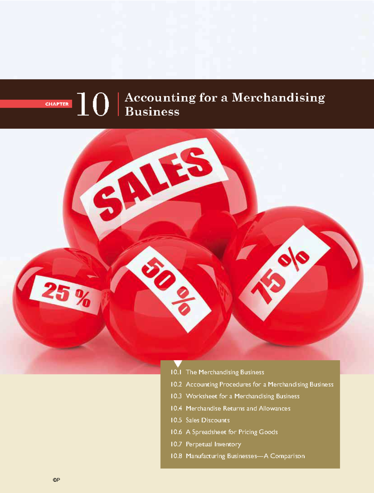 CHAPTER 10: Accounting for Merchandising Businesses - Key Concepts and ...
