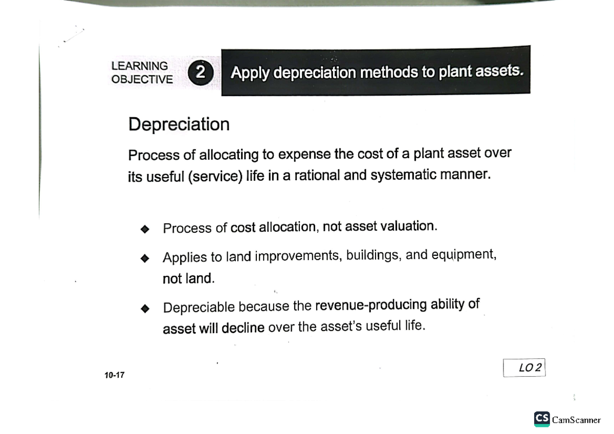 POA PPE - This is a lecture note of accounting course American ...