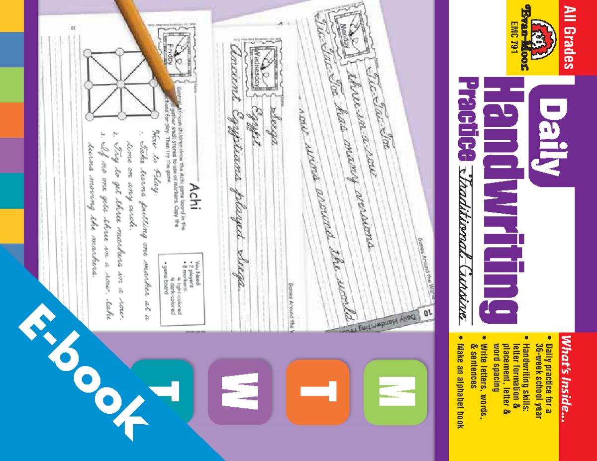 Daily Handwriting Practice: Letter Formation & Spacing EMC 791 - Studocu
