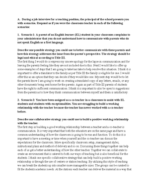DIM4 TASK 1 Assessment Planning - A. Create a three-part learning ...