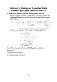 Lý thuyết điều khiển tự động - EE3409 - HUST - Studocu
