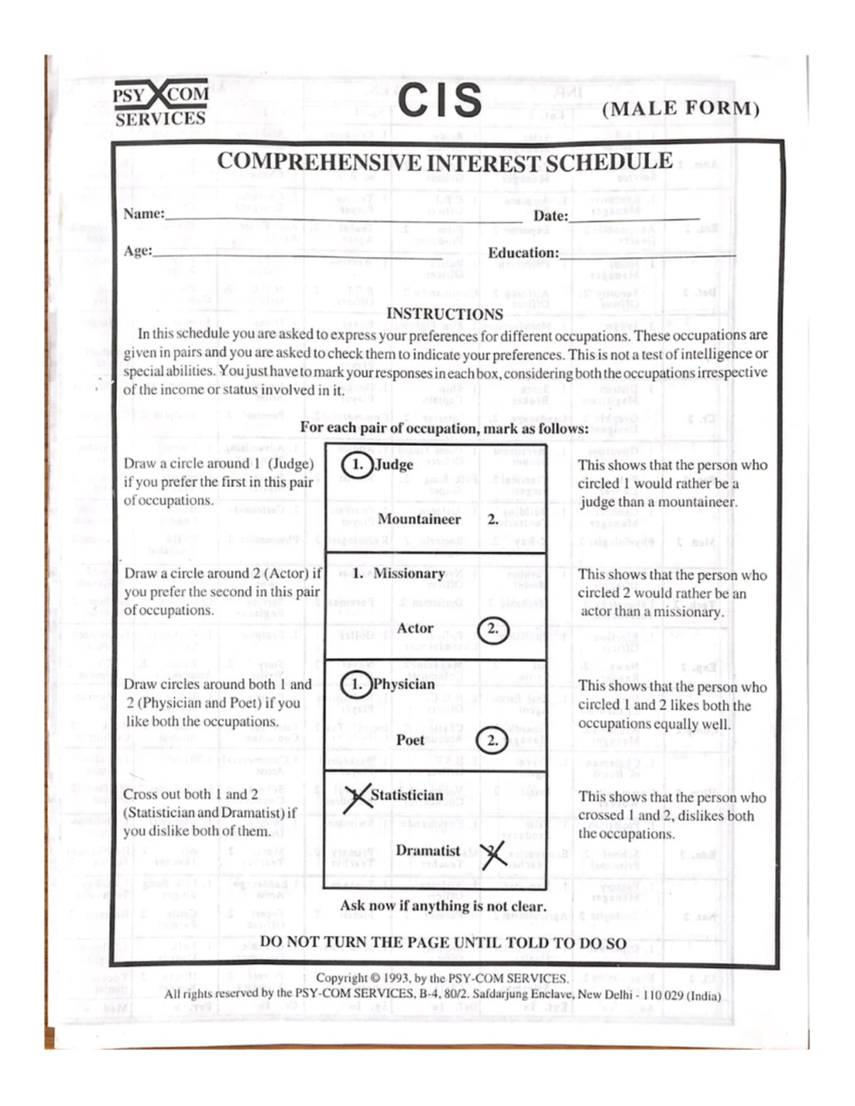 BGT II: Overview and Sample Report on Bender Gestalt Test - Studocu