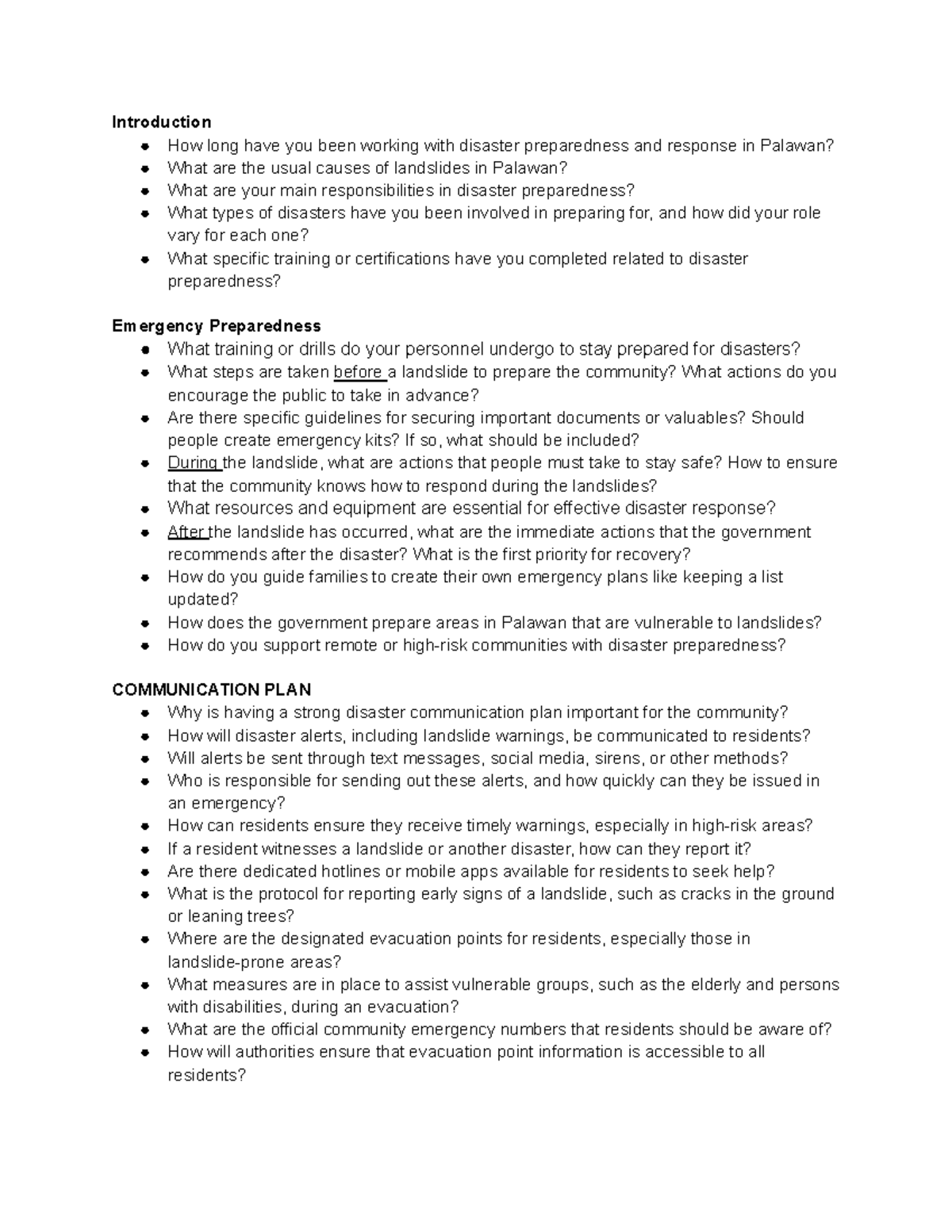 Disaster Preparedness & Response in Palawan: A Comprehensive Guide ...