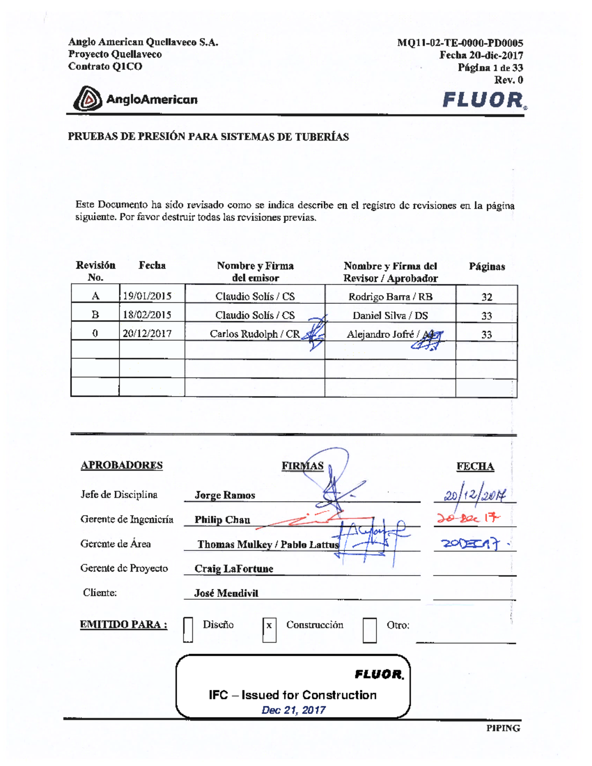 MQ11-02-TE-0000-PD0005 0 - IFC – Issued for Construction ® Dec 21, 2017 ...