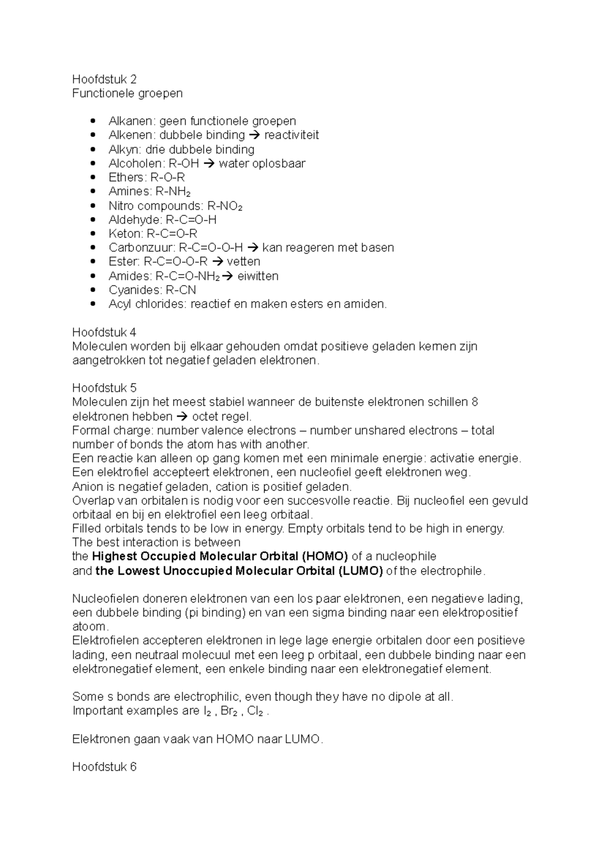 Hoofdstuk 2 tot en met 14: Functionele Groepen en Stabilisatietheorie ...