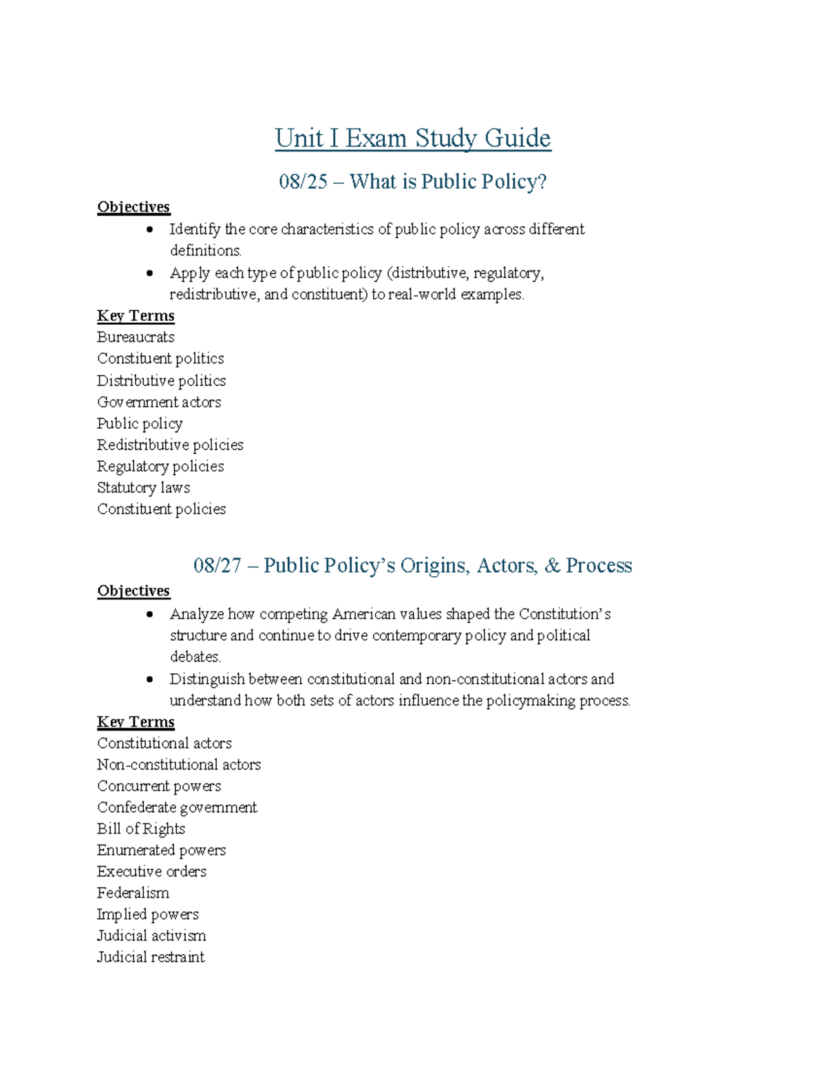 Legal Constructs of Race, Citizenship, and Immigration Study Guide (SOC ...